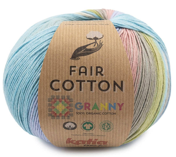 Katia Fair Cotton Granny {Just Yarn} – The Crafty Jackalope