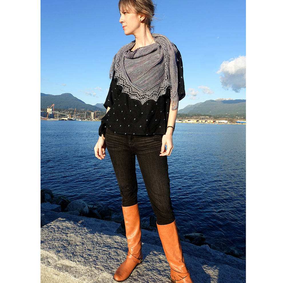 Birthday Wishes Shawl {knitting pattern} – The Crafty Jackalope