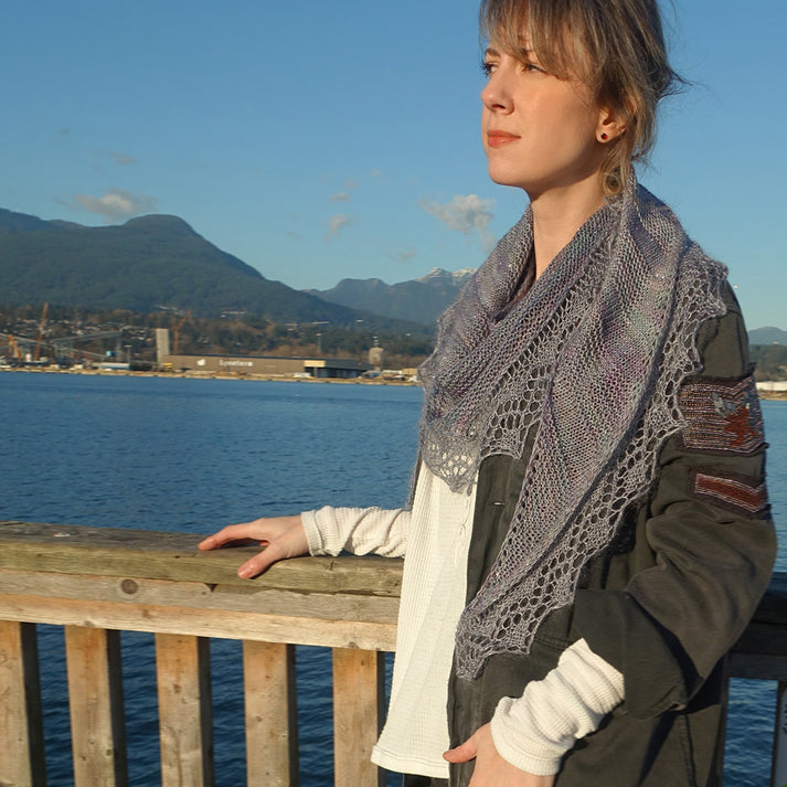 Birthday Wishes Shawl {knitting pattern} – The Crafty Jackalope